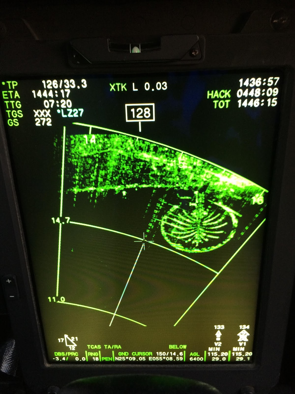 airblog: Dubai Palm au radar