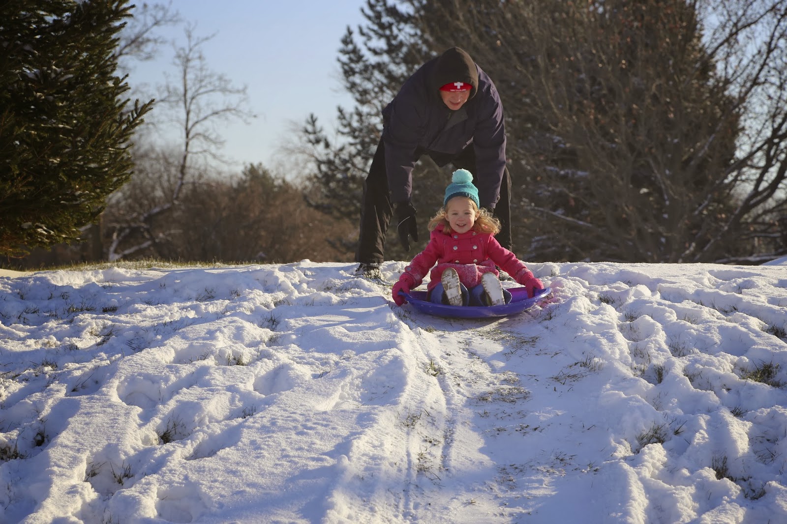 B+T: First time sledding