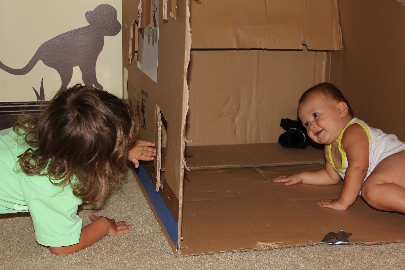 Play At Home Mom LLC: Peek-A-Boo Box