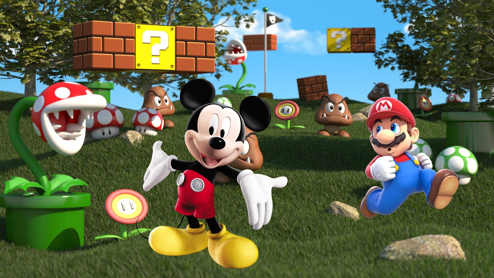 Disney quer que Mario e Mickey se conheçam algum dia | A Casa do Cogumelo