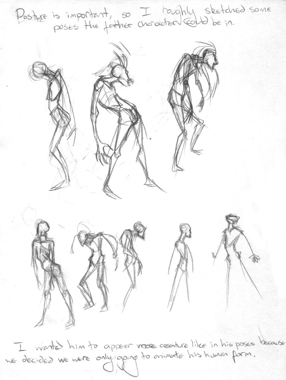 FOREST: Character designs, the annotated series!