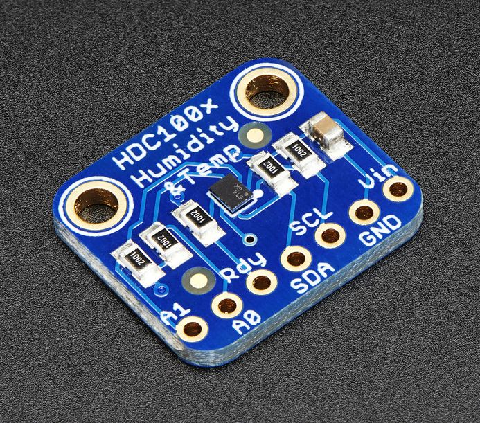 The Raspberry Pi Hobbyist Hdc100x Temperaturehumidity Sensor