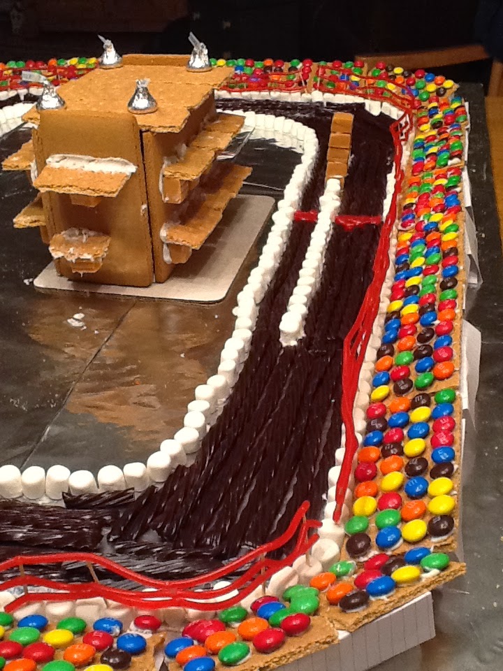 For The Love of Indy: A Gingerbread Pagoda and Candy Model of ...