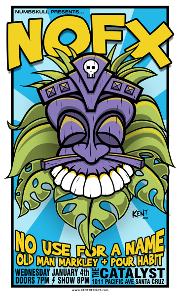 Heavily Inked: NOFX posters are done