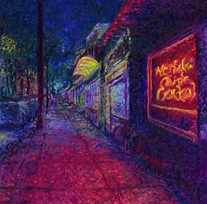 Painting with Fingers/Thumb/ Hands-"Iris Scott" An American Painter