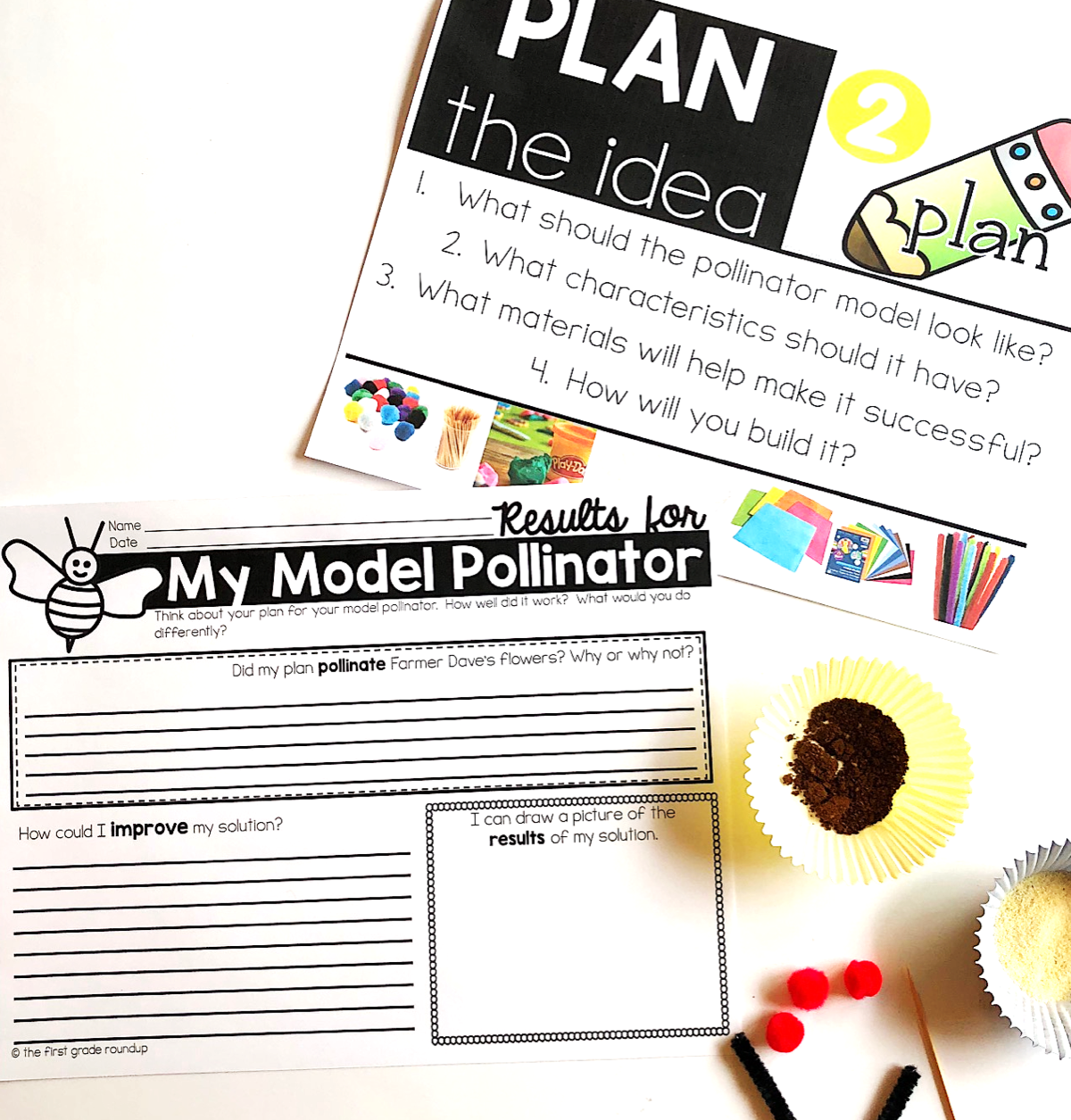 Firstgraderoundup : STEM Challenge: Pollinators