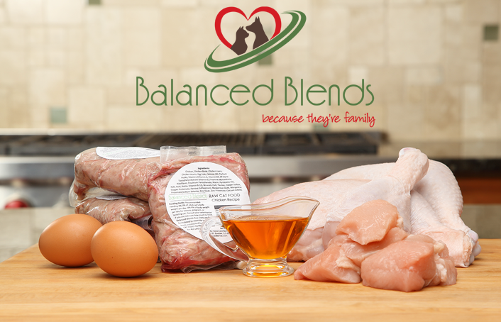 GLOGIRLY: Balanced Blends Convenient Raw Diet For Cats