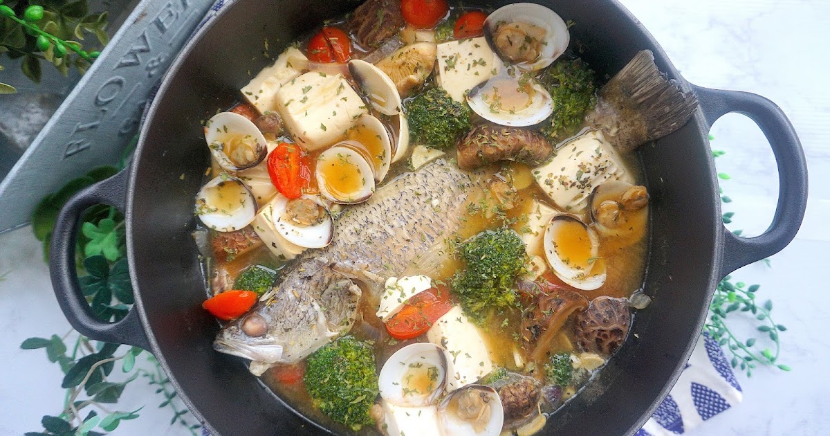 Say My Kitchen: One Pot Miso Poached Fish Meal 味增水煮鱼一锅煮