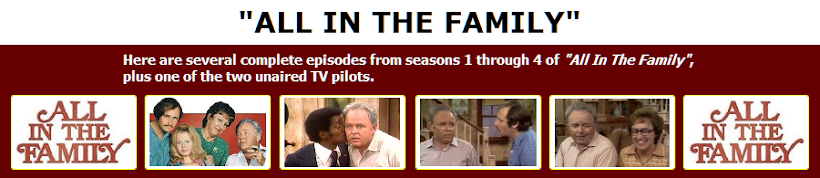 DAVID VON PEIN'S VIDEO AND AUDIO ARCHIVE: "ALL IN THE FAMILY" (36 ...