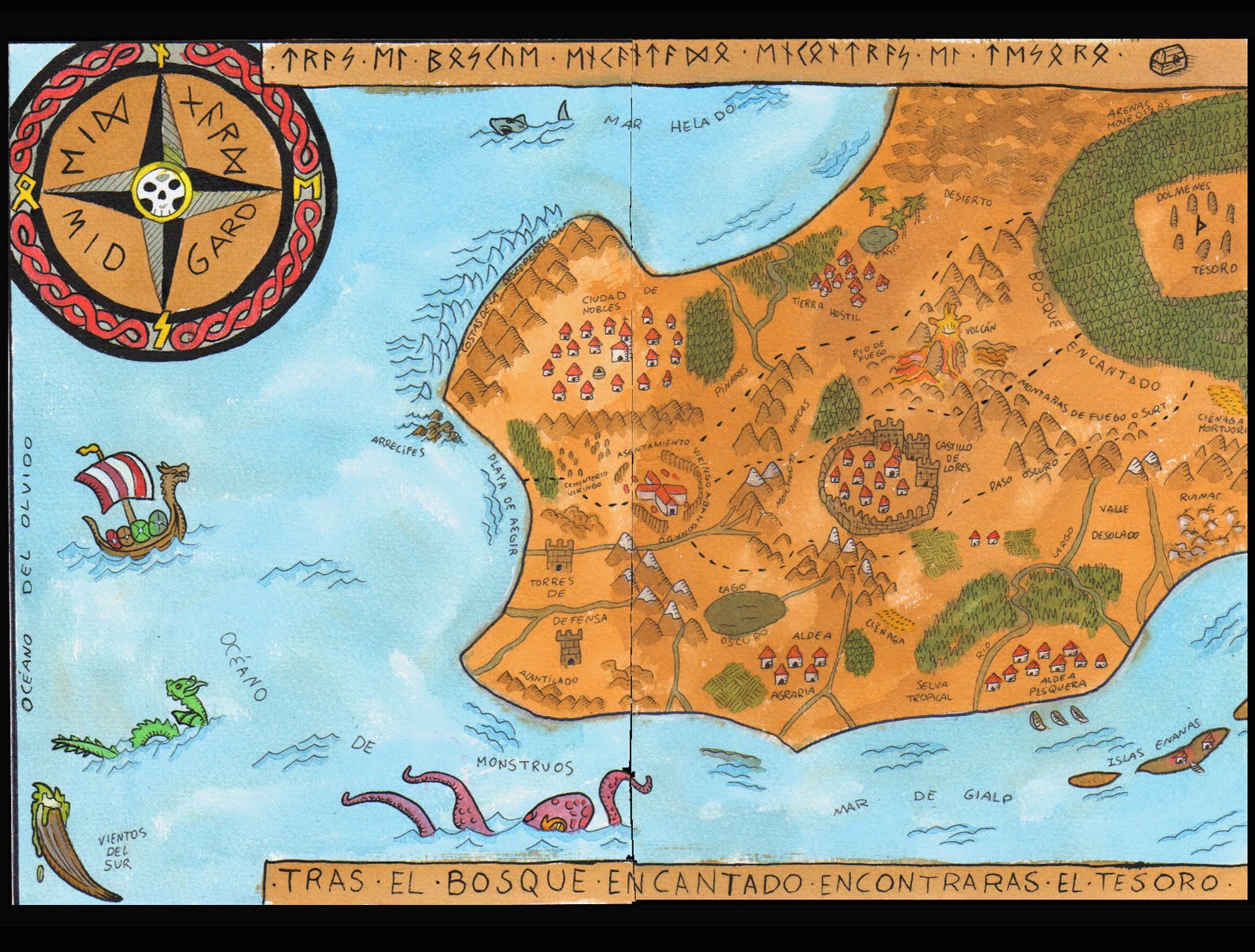 JUVENIL: MAPA DEL TESORO