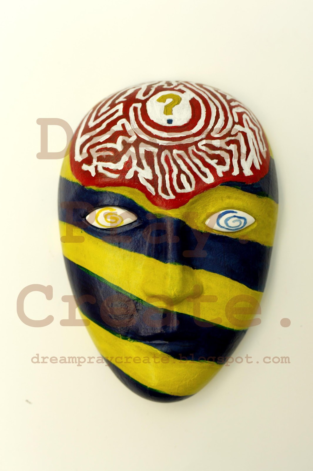 Dream. Pray. Create.: Student Project: Inside-Out Masks