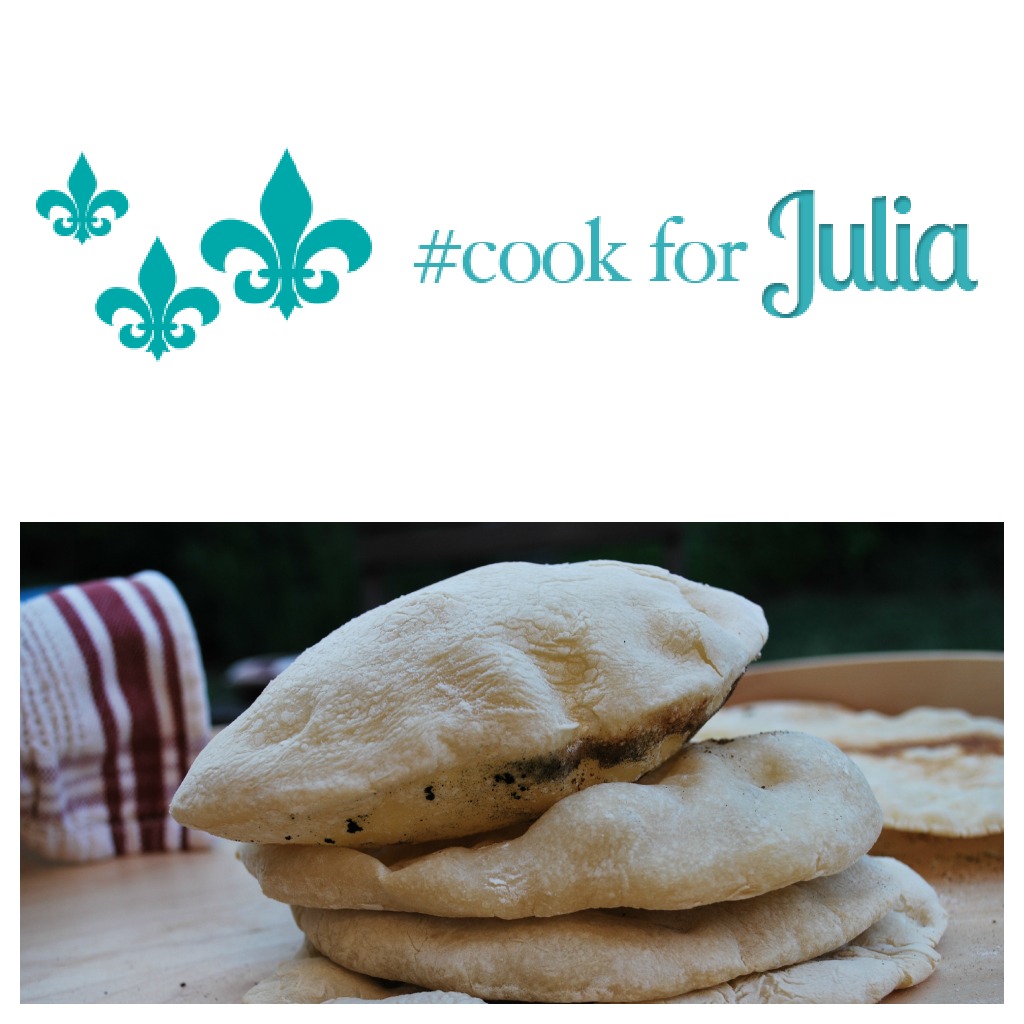 Reinventing Nadine: Homemade Pita Bread: Cooking For Julia 100th Birthday