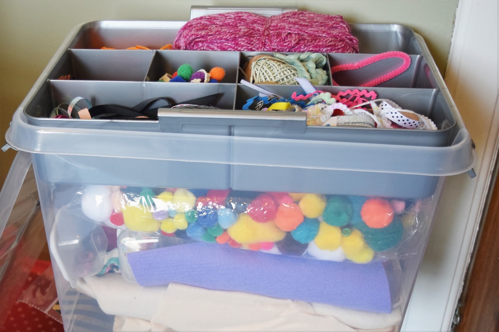 CRAFT SUPPLY STORAGE TIPS - A Life With Frills