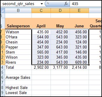 100 Amazing Computer Tips: Tip #67 - Excel - Defining Names