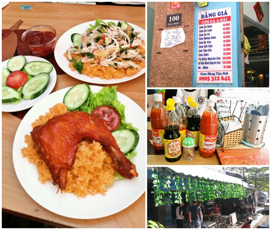 Chicken rice at Cơm Gà A Hải, Da Nang