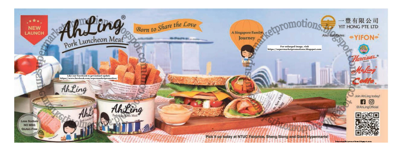 Ah Ling Pork Luncheon Meat 27 December 2018 ~ Supermarket Promotions
