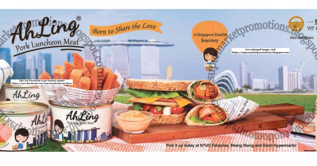 Ah Ling Pork Luncheon Meat 27 December 2018 ~ Supermarket Promotions