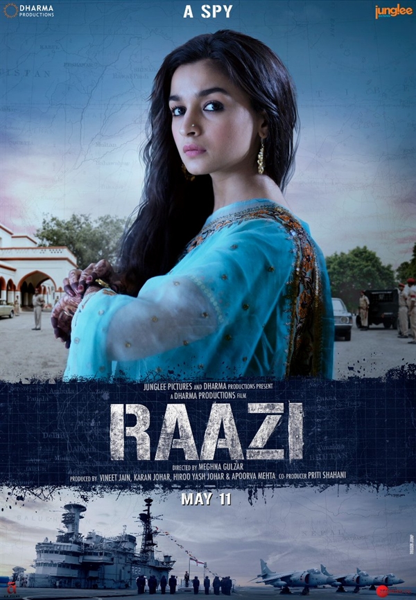Alia Bhatt & Vicky Kaushal Starrer Raazi First Look Posters | Release ... Alia Bhatt & Vicky Kaushal Starrer Raazi First Look Posters | Release ...
