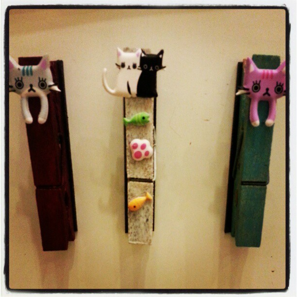 Doing It In Style: Upcycled pegs tutorial and life lately!