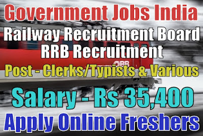 Railway RRB Recruitment 2019 for 35277 Clerks | Typists Apply Online ...