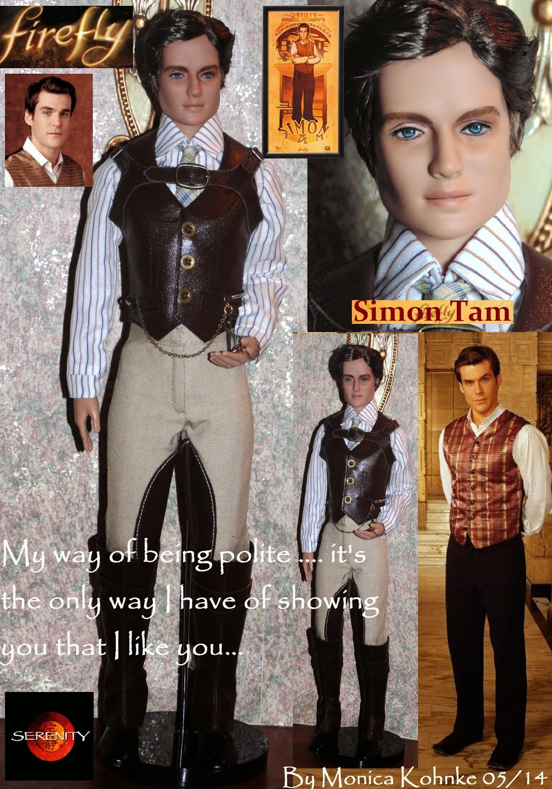Monica K. Star Dolls: Dr. Simon Tam, Firefly and Serenity