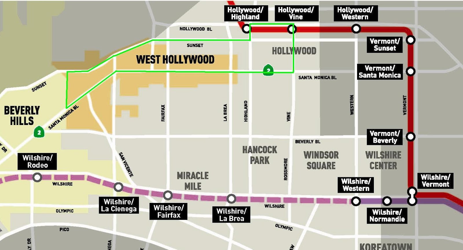 The Pink Line: West Hollywood Entertainment Shuttle "Party Bus" in the ...