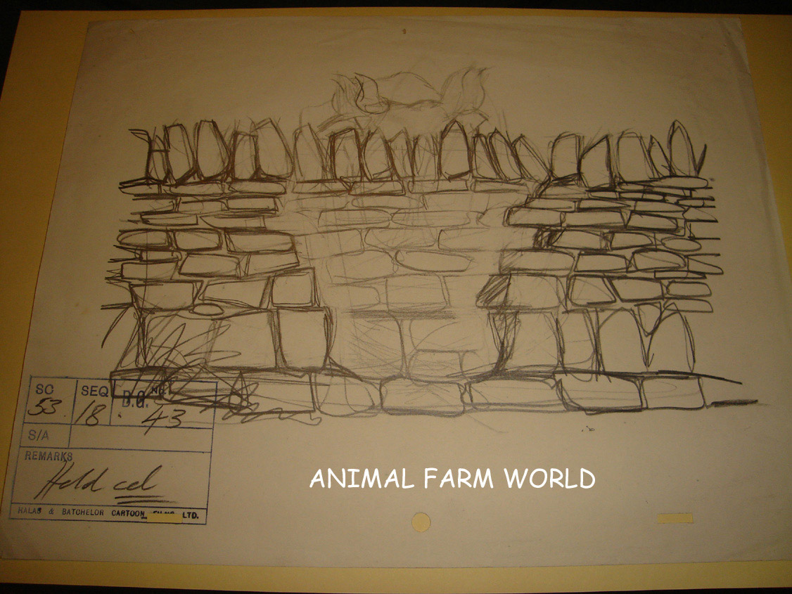 Living Lines Library: Animal Farm (1954) - Production Drawings > Layouts