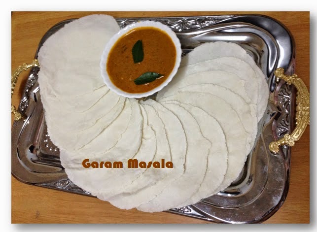 Garam Masala: Nice Pathiri / Ari Pathiri / Malabar Pathiri നൈസ് പത്തിരി