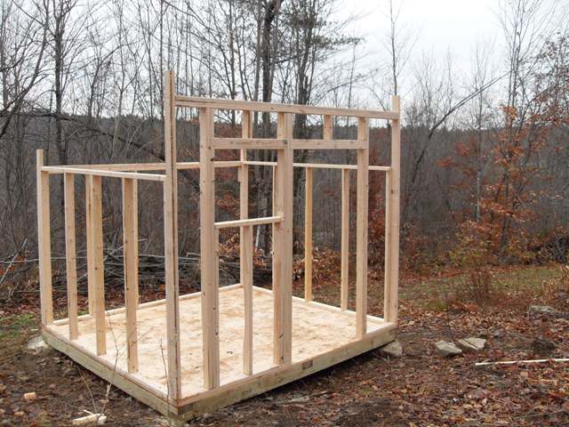 Here a How to build shed on hill ~ Haddi