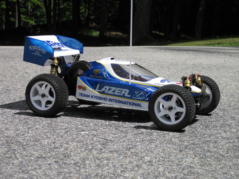 Fun with RC: Kyosho Lazer ZX Restoration Finished