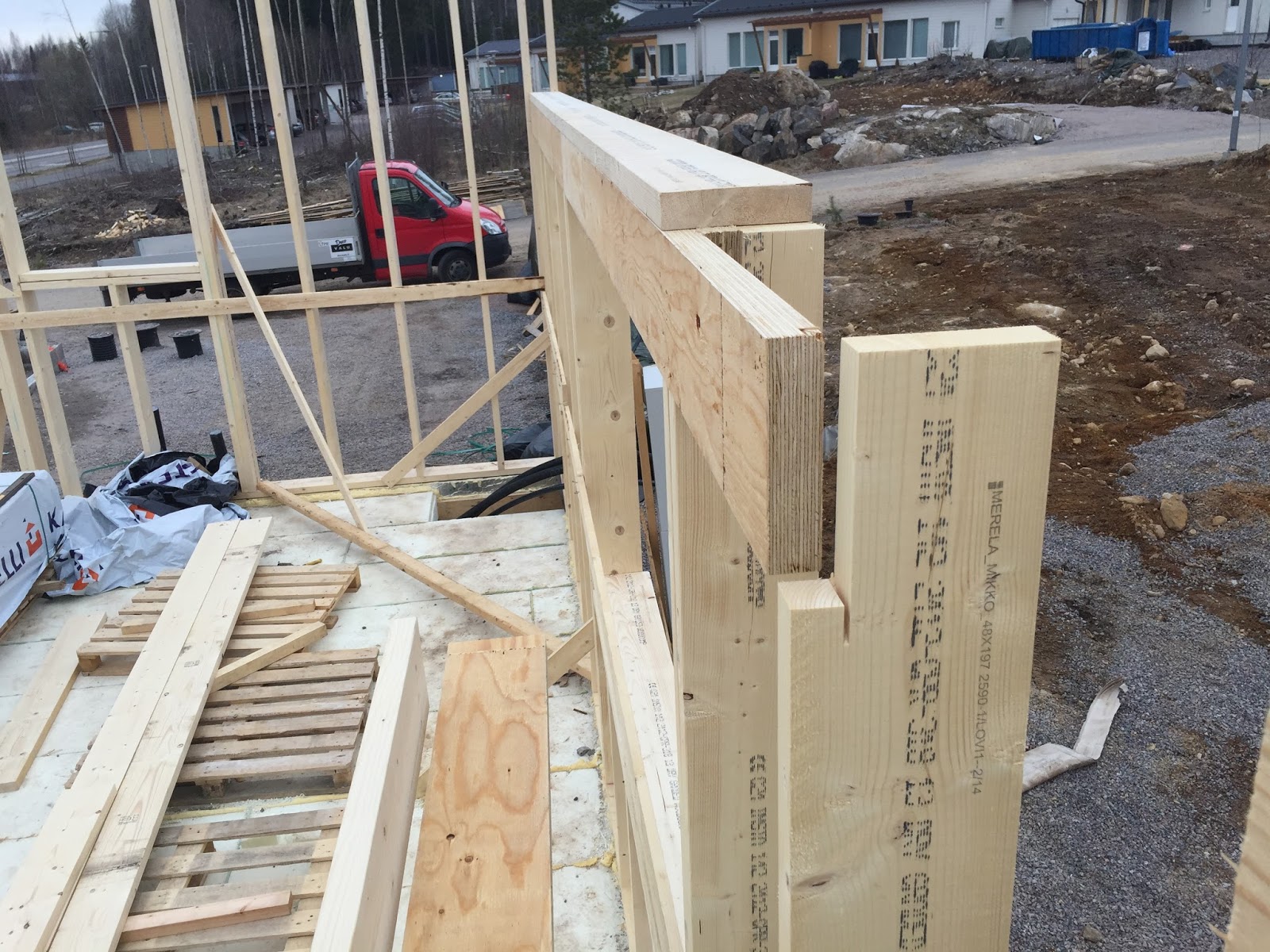 Timpurille talo -Rakennusblogi: Unelmista rungoksi
