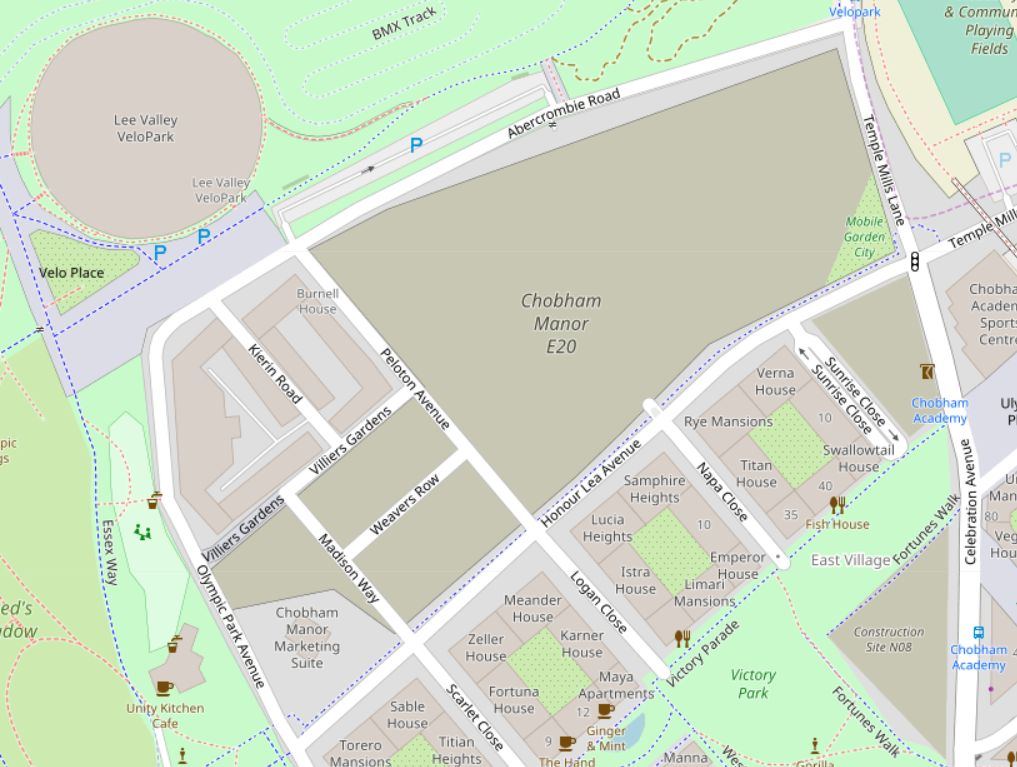 Hackney cyclist: Chobham Manor: The newest neighbourhood in the Olympic ...