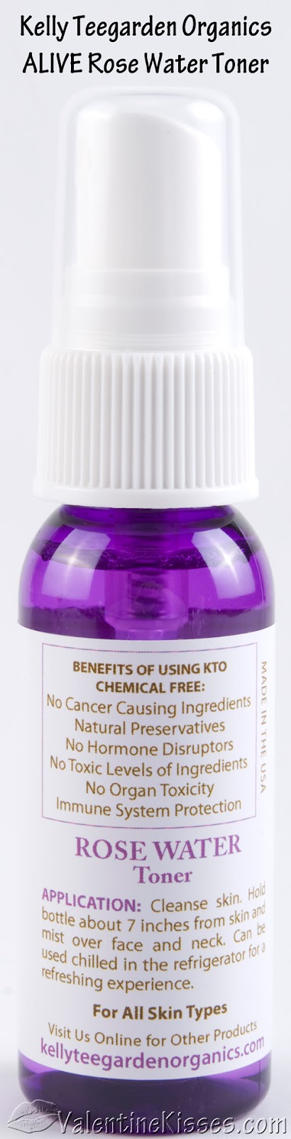 Valentine Kisses: Kelly Teegarden Organics skincare - several products ...
