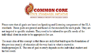 Miss Thrifty SLP: Common Core