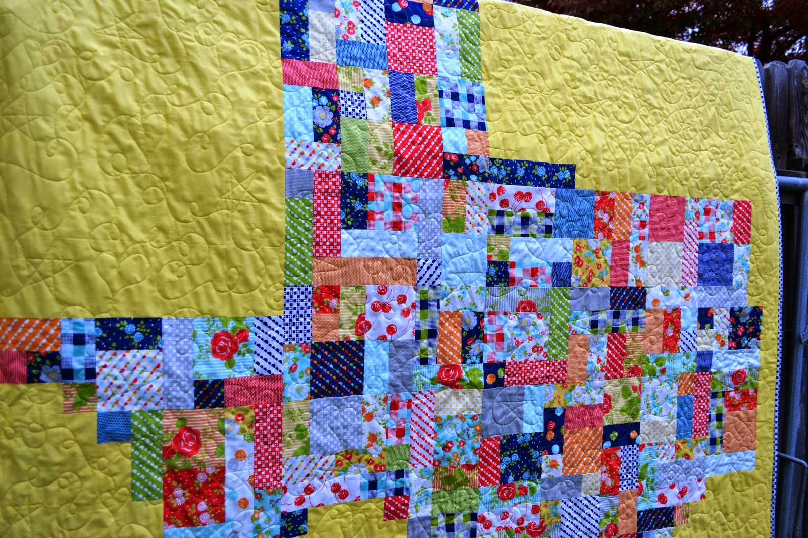Porch Swing Quilts: Friday Finish: Deep in the Heart of Texas quilt