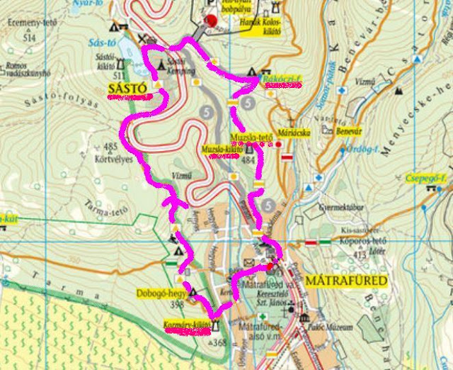 videkrolvarosba: Túrázás Mátrafüred környékén