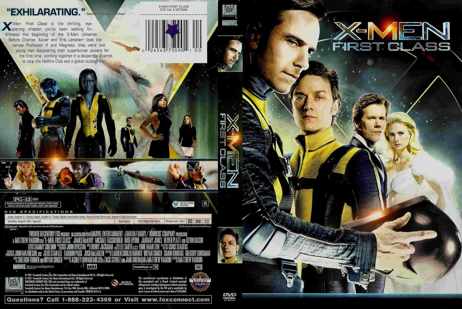 X-Men: First Class 2011 ElassaL | حواديت بلدنا