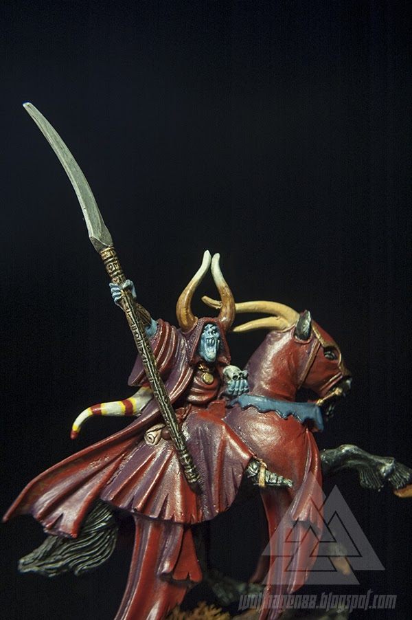 Wolfhagen: Chaos Sorcerer on Chaos Steed