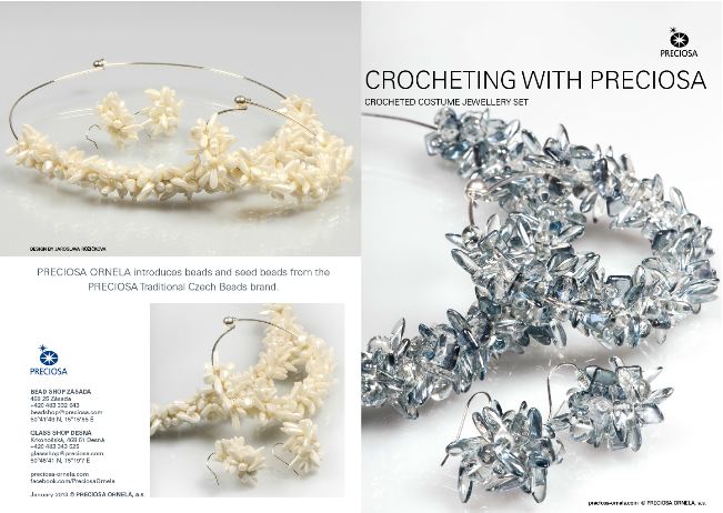 Easy Crochet Jewelry Tutorial Using Elastic / The Beading Gem