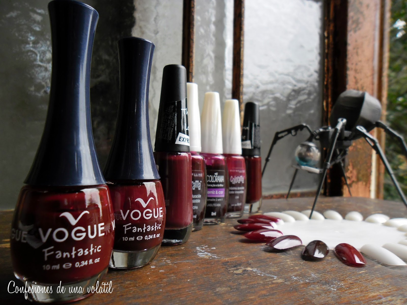 En las uñas: Sangre Toro, de Masglo [edición especial para Petite Marie ...