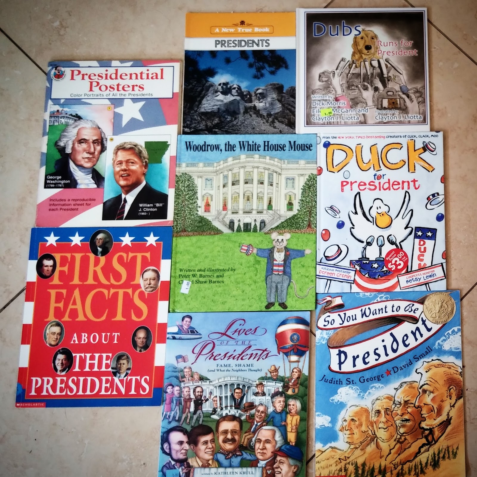 Thrifty Part-Time Homeschooling: Our Favorite Books About Presidents