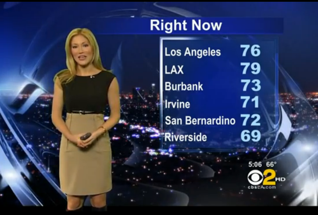 The Appreciation Of Booted News Women Blog La Weather Girl Jackie