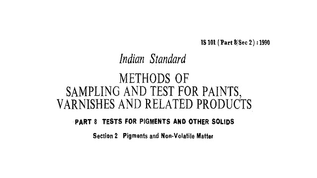 annayya.chandrashekar@gmail.com: Technical - VOC test as per IS 101 and ...