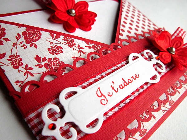 Blog Scrapbook Laurentides: Cartes en rouge et blanc
