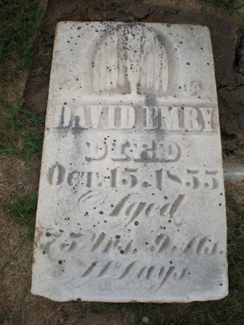 Emery / Daniels Ancestry: David and Edith Emery burial - Part II