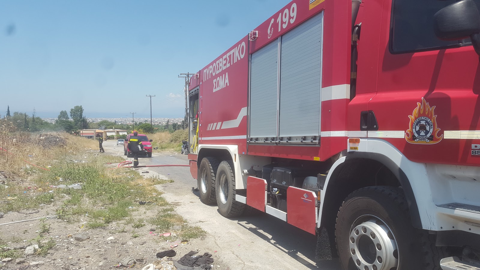 ΠΥΡΚΑΓΙΑ ΣΕ ΚΑΤΑΥΛΙΣΜΟ ΡΟΜΑ ΣΤΗΝ ΠΑΤΡΑ (ΦΩΤΟΓΡΑΦΙΕΣ) | FIREMASTERSFACE