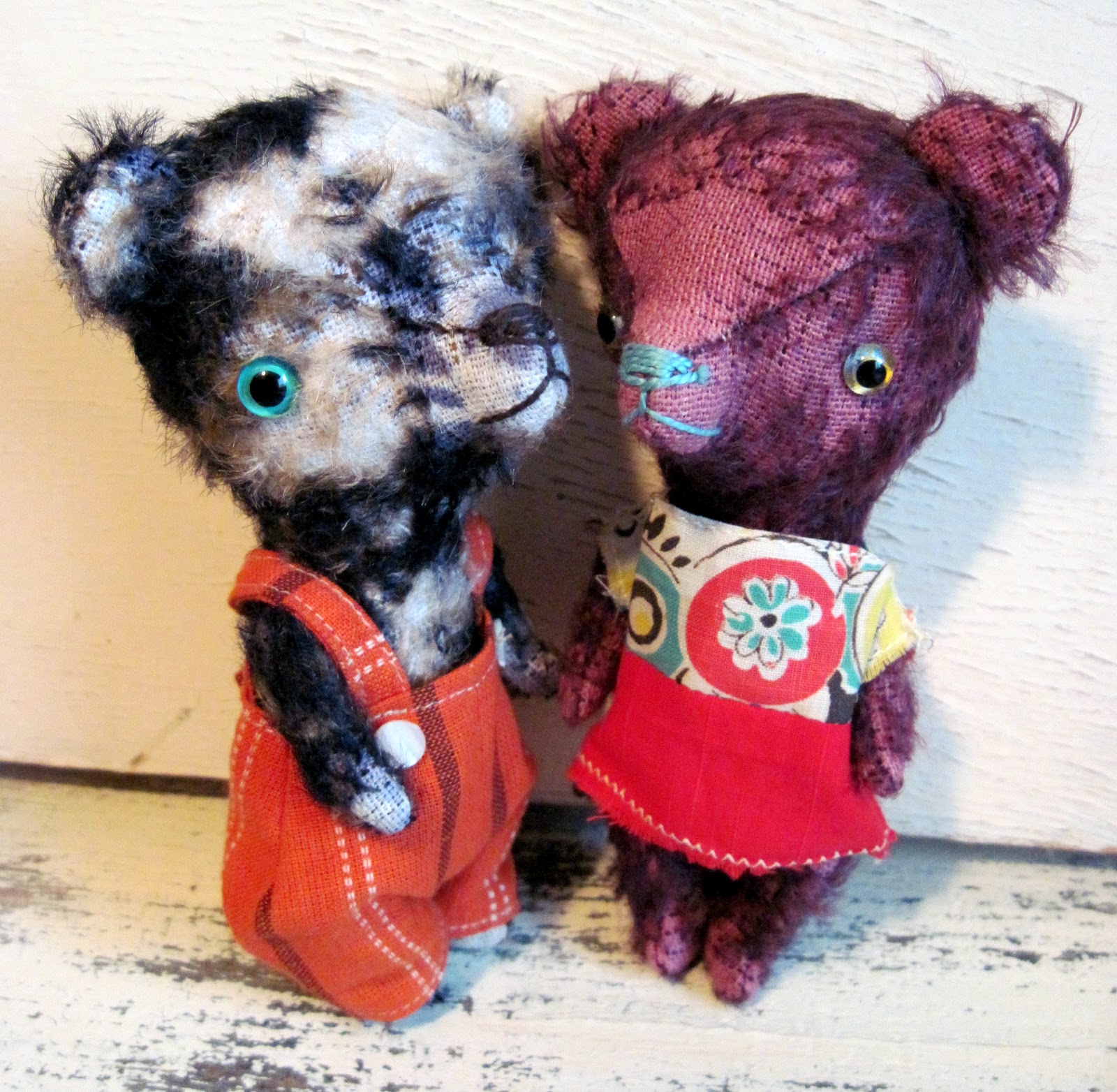 Tracy's Toys (and Some Other Stuff): Patchy & Purple Peng Peng Bears