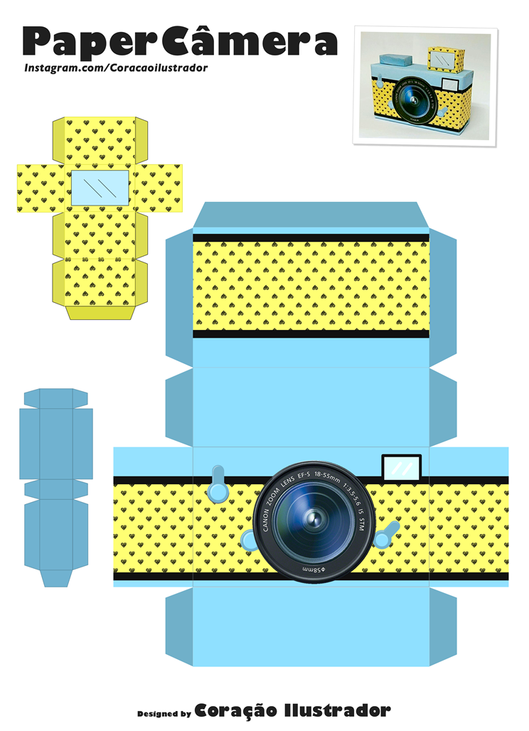Coração Ilustrador: Paper Camera