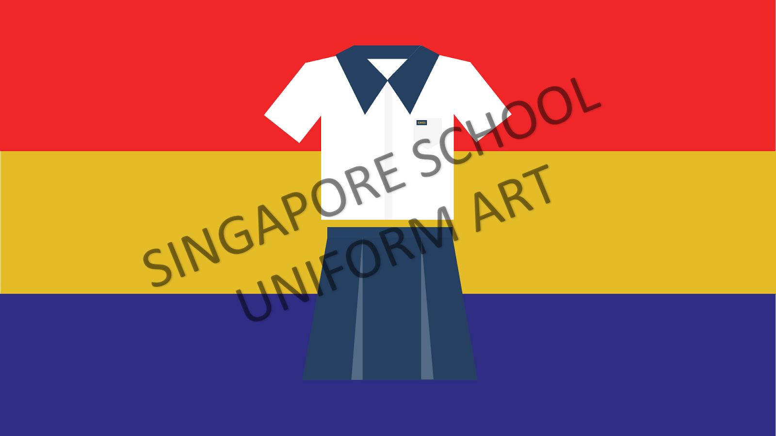 Geylang Methodist Secondary School - Singapore School Uniform Art