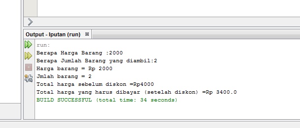 Program Inputan Kasir Sederhana dengan Java Netbean | Study Club Share